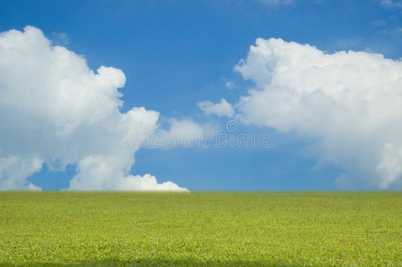Sky and Field stock image. Image of atmosphere, heavenly - 723785