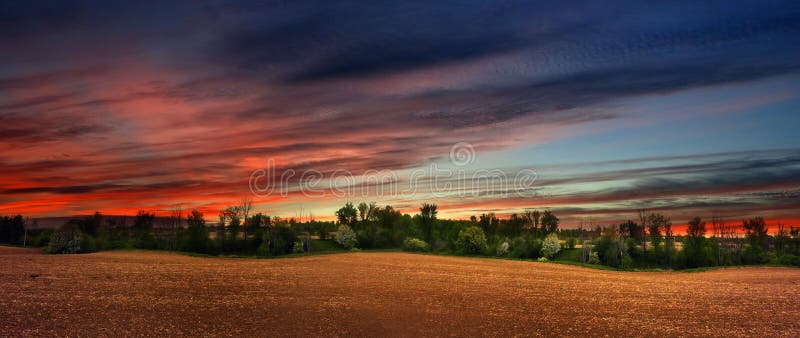 Sky, Field, Horizon, Cloud Picture. Image: 135806355