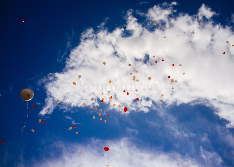 Sky full of Baloons #5 stock photo. Image of balloon - 45733806