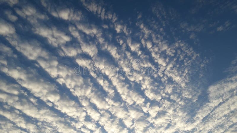 Sky full of cloud patterns stock image. Image of patterns - 255094521
