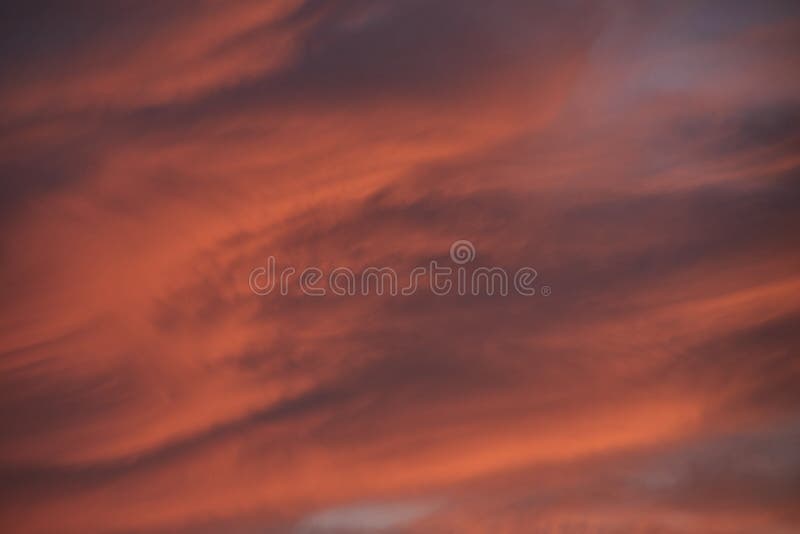 Sky Full of Clouds of Different Colors Stock Photo - Image of heaven ...