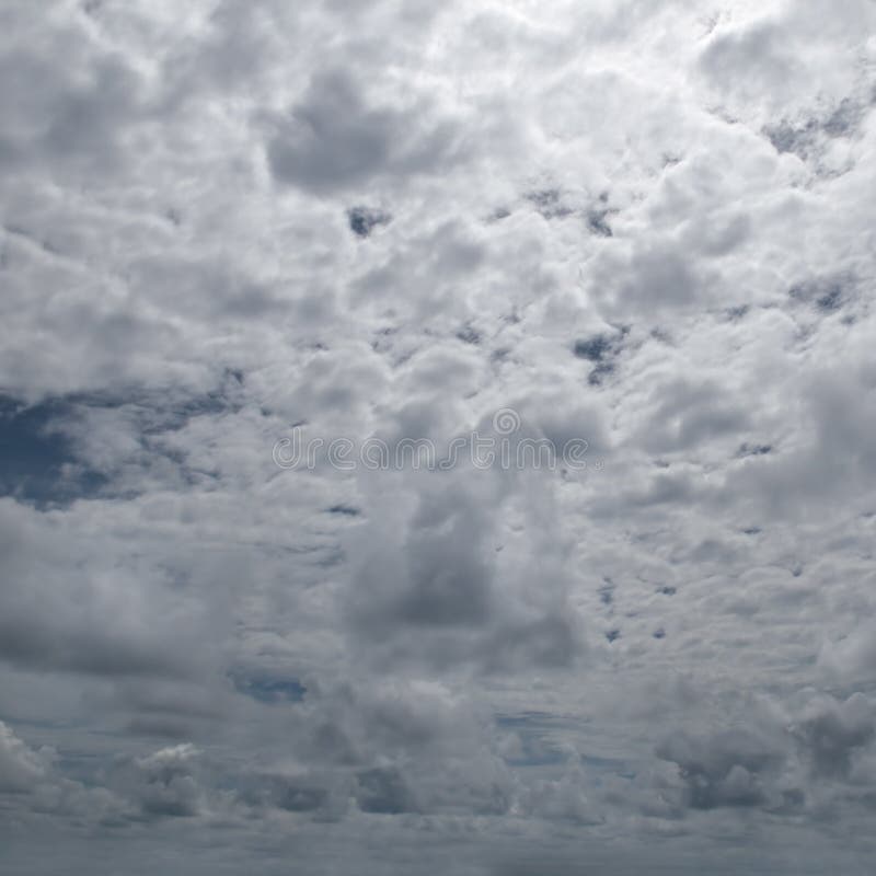Sky with Gray Cumulus Clouds Stock Photo - Image of blue, high: 175175212