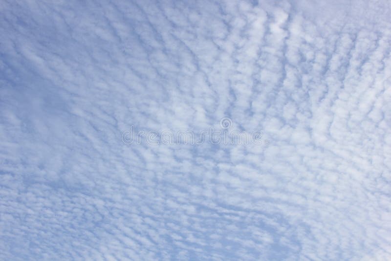 The Sky Has Clouds that Look Like Waves Stock Photo - Image of bridge ...