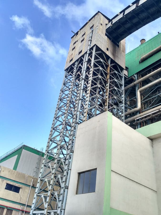 Sky high tower stock image. Image of clouds, blue, high - 157996257