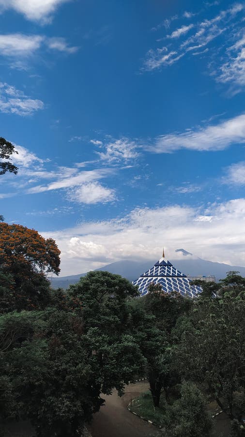 Sky in IPB University Bogor Indonesia Stock Photo - Image of nature ...