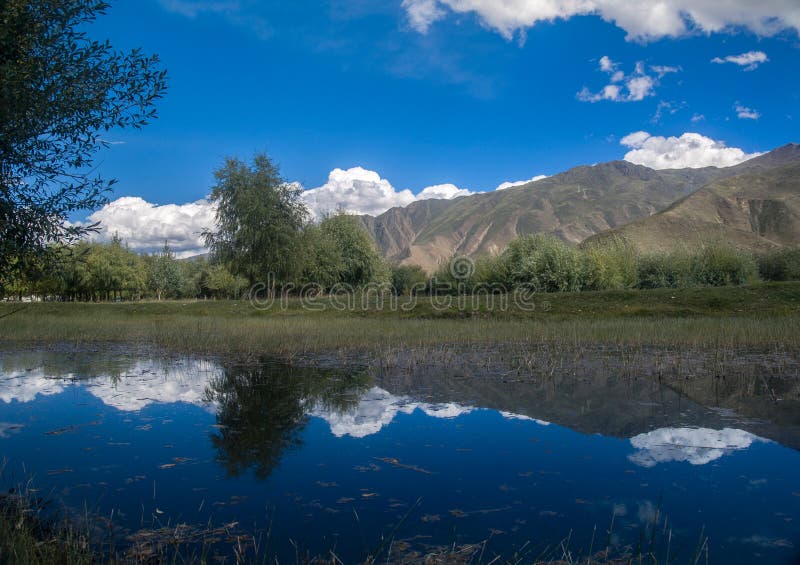 The sky of lhasa stock photo. Image of lhasa, cloud, autumn - 46385240