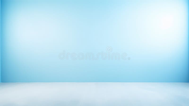 Sky Light Blue Studio Background Stock Illustration - Illustration of ...