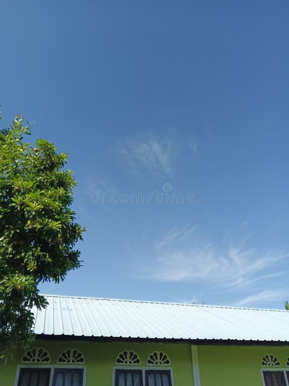 Sky Light Noon at Moro Island Stock Image - Image of island, noon ...