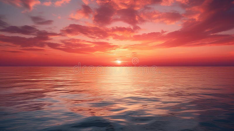 Sky light red stock illustration. Illustration of picturesque - 321097672