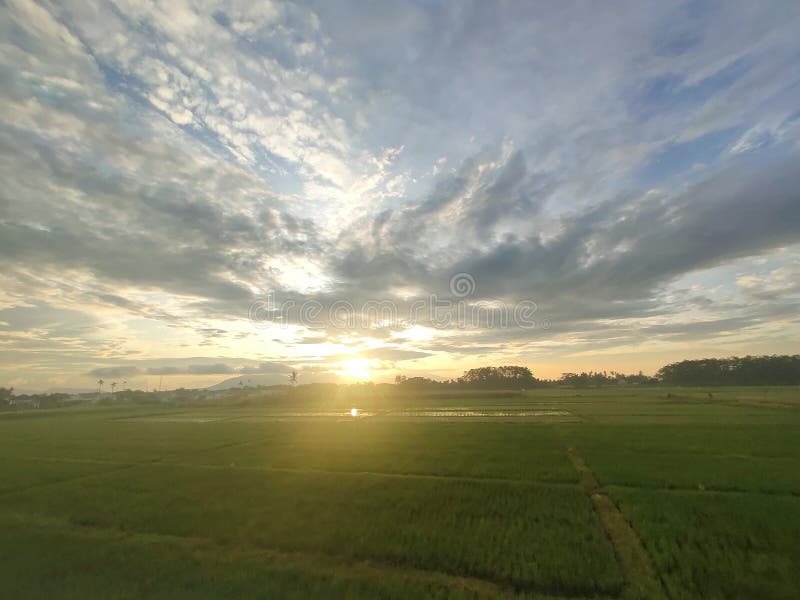 Sky Light in Ur Side with a Sunlight so Bright Stock Image - Image of ...