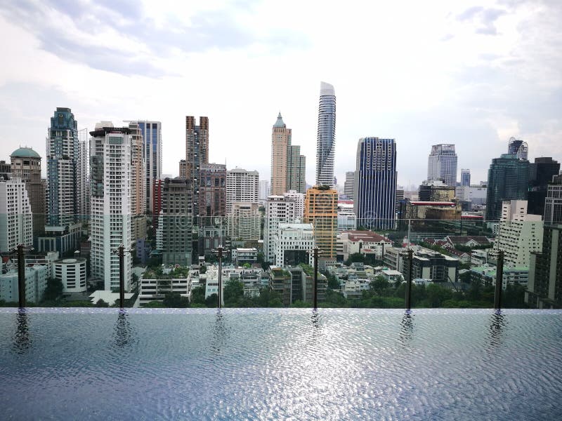 Borderless Pool Sky Line Stock Photos - Free & Royalty-Free Stock ...