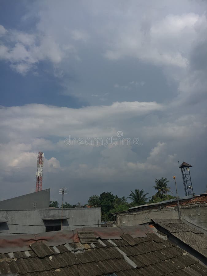 The Sky Looks Blue and Bright Stock Photo - Image of looks, blue: 264569964