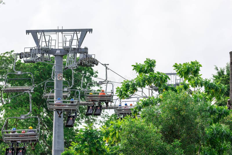 Sky Luge Sentosa, Singapore, March 15 2019 Editorial Stock Photo ...