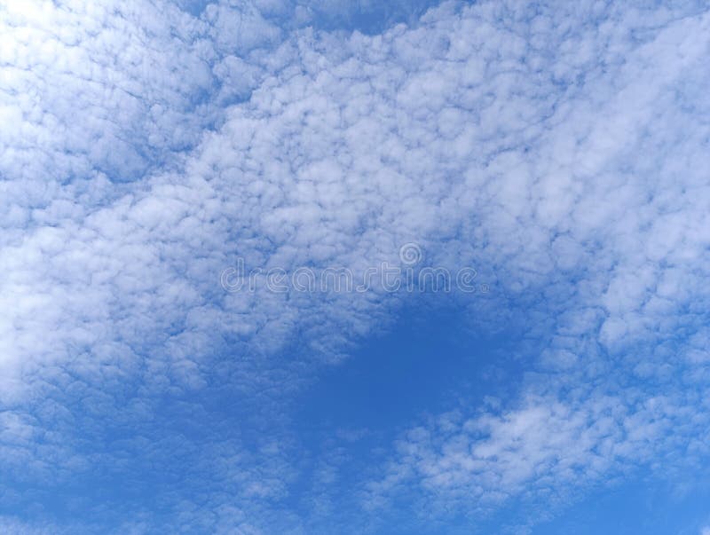 The Sky in the Morning is Very Clear Stock Photo - Image of clear ...