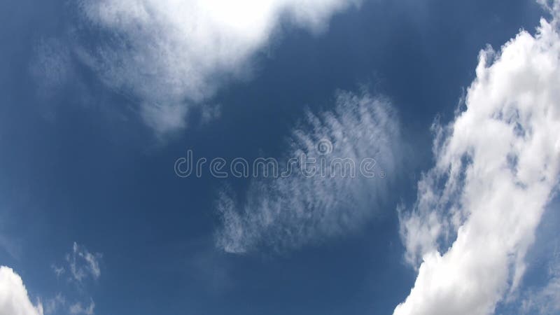 Sky Motion Background Seamless Loop Movement of White Clouds Stock ...