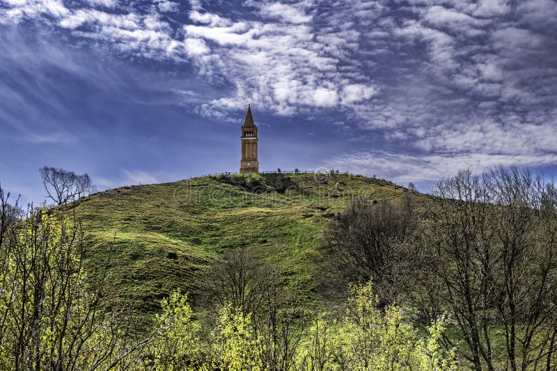 Sky Mountain, Himmelbjerget Danish National Monument Near Silkeborg ...