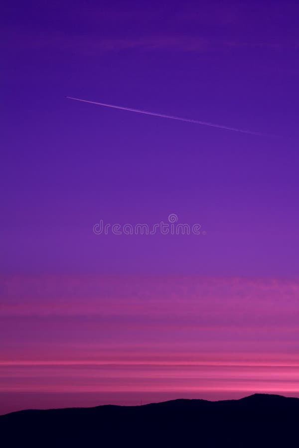 Before sunrise sky stock photo. Image of plum, clouds - 113825882
