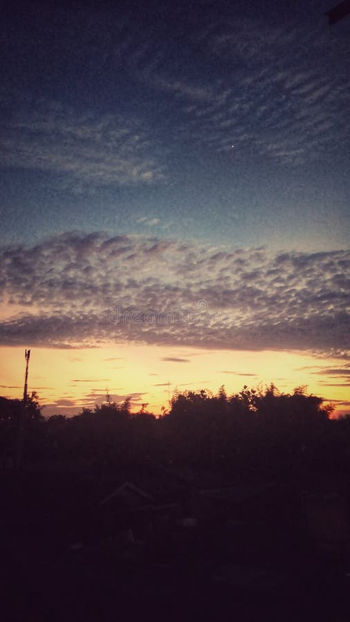 Sky at Noon stock photo. Image of dawn, reflection, sunset - 200186054