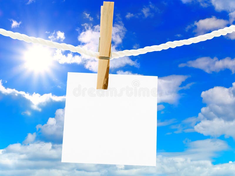 Sky and note stock photo. Image of closeup, abstract, clear - 9411198