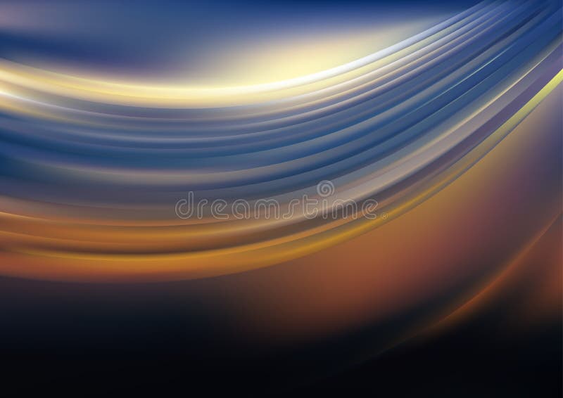 Sky Orange Multicolor Background Vector Illustration Design Stock ...