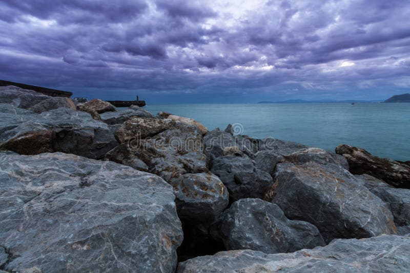 Sky over Castro Urdiales stock photo. Image of nature - 35952700