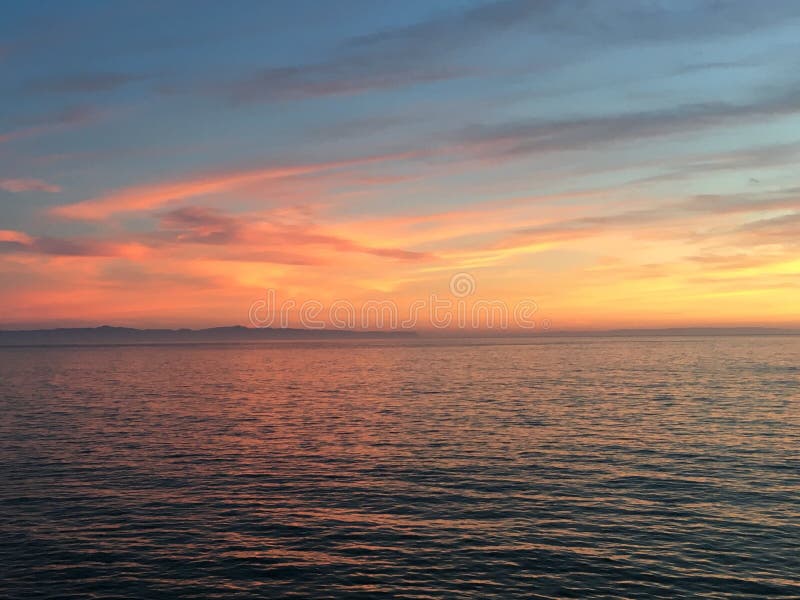 Sky over water stock image. Image of nofilter, water - 97013497