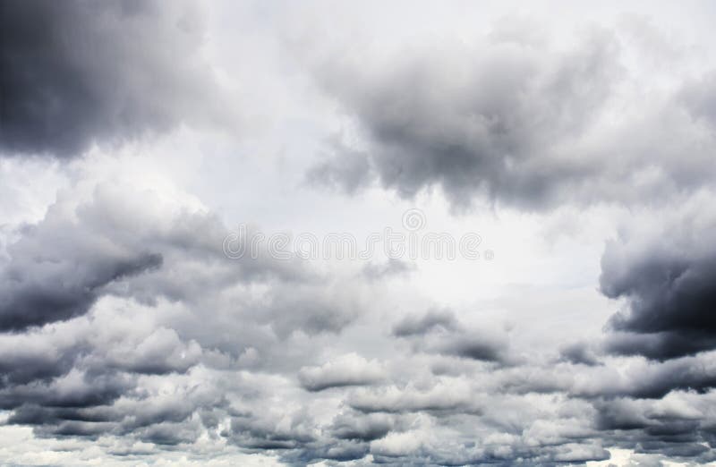 Sky-overlays. Dramatic Sky and Bad Weather with Dark Clouds Stock Image ...