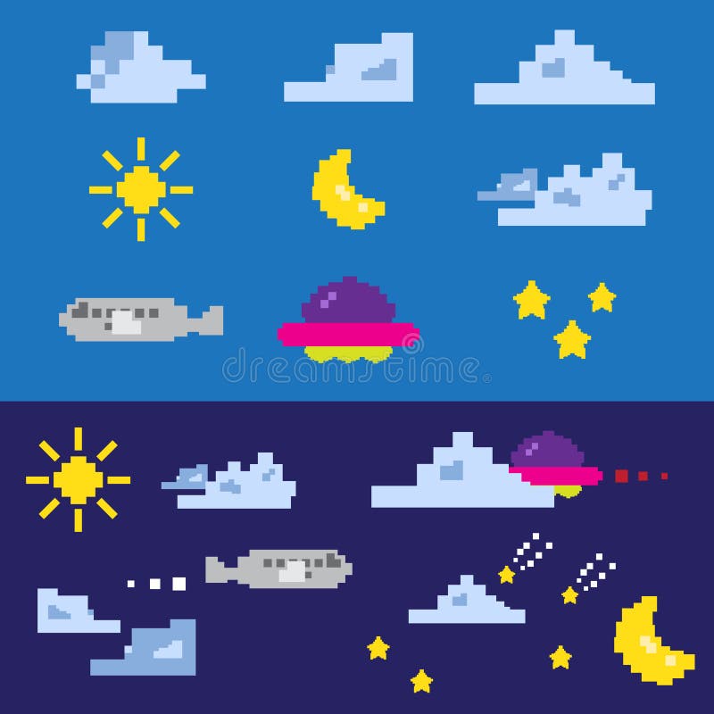 Pixel Sunny Stock Illustrations – 886 Pixel Sunny Stock Illustrations ...