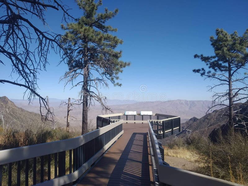 Sky platform stock photo. Image of mountain, trail, highway - 193835450