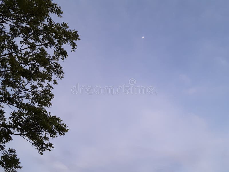 Moon with Shadow View from Space. Stock Image - Image of cloud, nasa ...