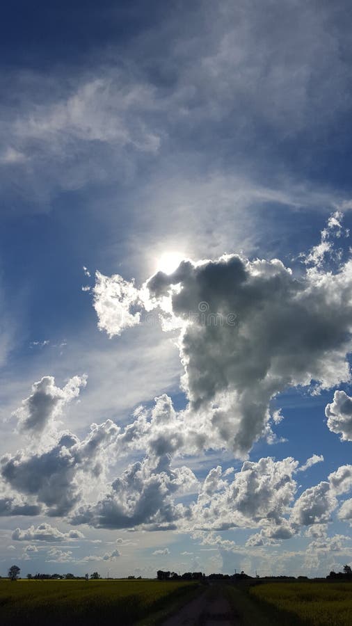 Sky stock photo. Image of pretty, bright, clouds - 73968162