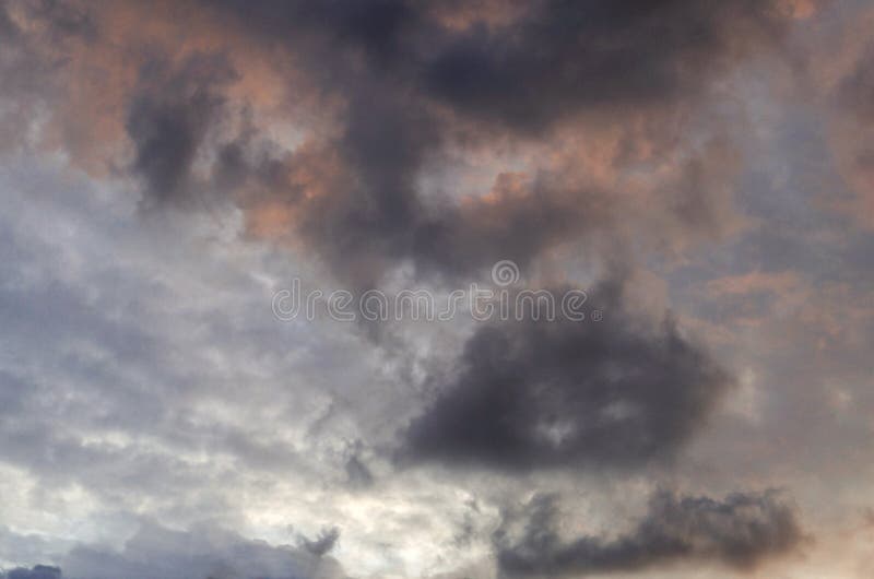 Sky before rain stock image. Image of evening, high, weather - 98378075
