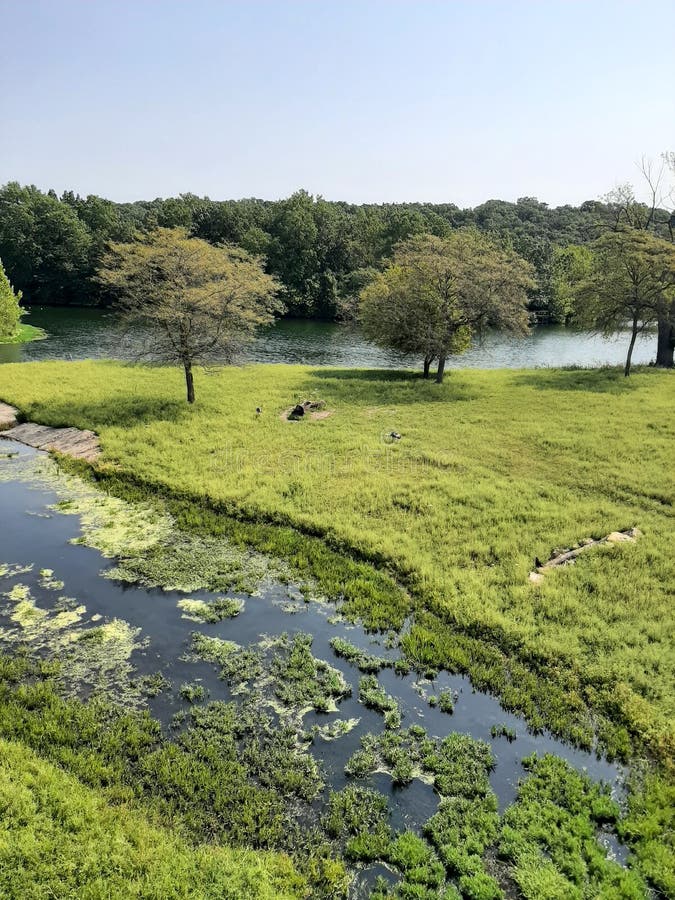 Sky ramp over a river! stock image. Image of cliff, rock - 232269685