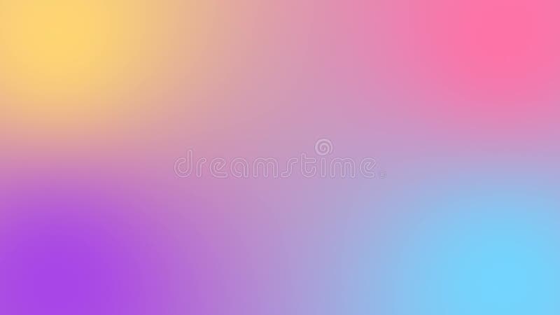 Sky, Raspberry, Lilac and Yellow Inclined Lines Gradient Background ...