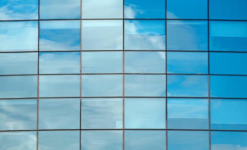 Sky reflection stock photo. Image of glass, development - 27478318