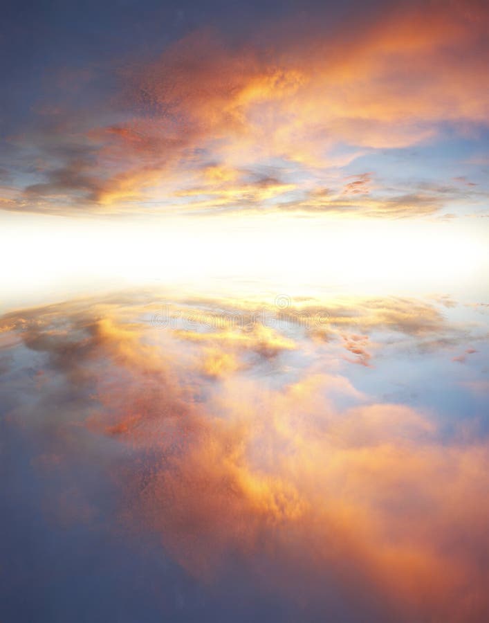 Sky reflection stock image. Image of dramatic, outdoor - 71932627