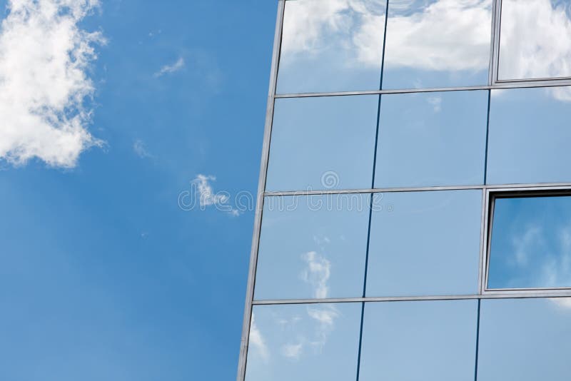 Sky Reflections stock photo. Image of contemporary, city - 18302820