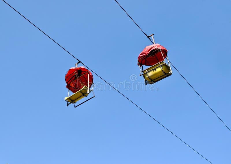 Sky Ride stock image. Image of toronto, seasonal, recreation - 20599203