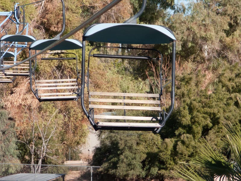 Sky Ride Cabins stock image. Image of mast, adventurous - 91479181