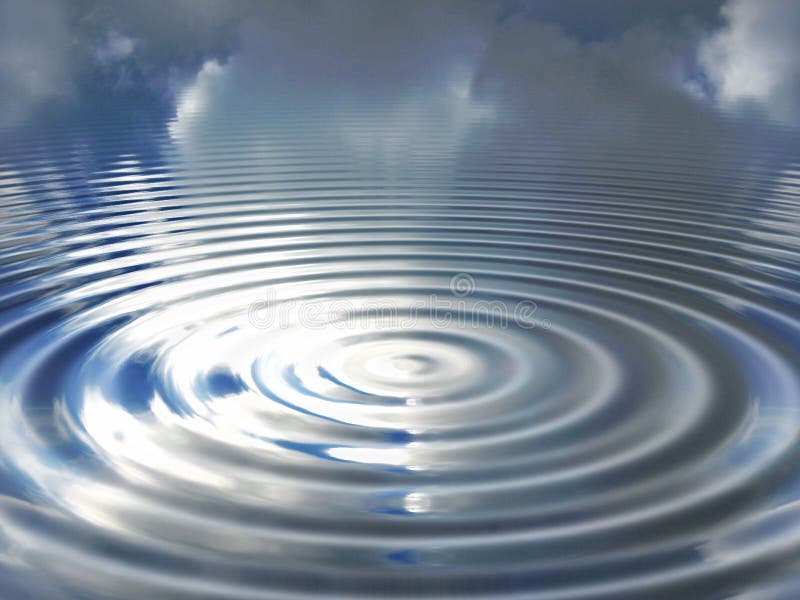 Top down water ripple stock vector. Illustration of waves - 2659146