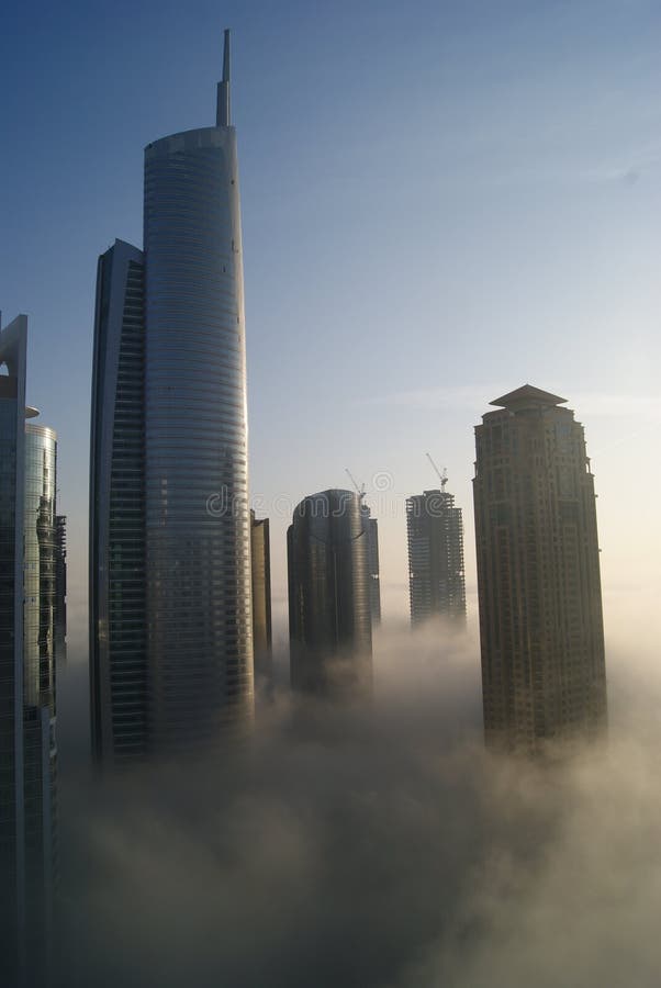 Sky rise buildings stock photo. Image of coulds, towers - 12665162