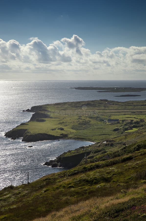 Loop Head Drive stock photo. Image of steep, eire, prairie - 16728126