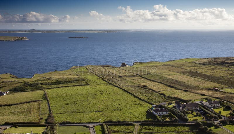 Sky Road stock image. Image of ireland, prairie, height - 17217899