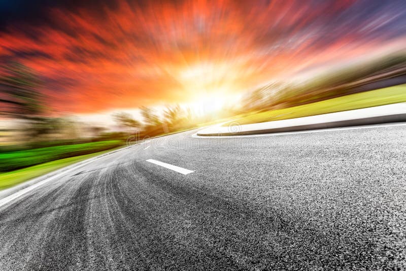 Sky and roads stock image. Image of highway, rapid, asphalt - 52156497