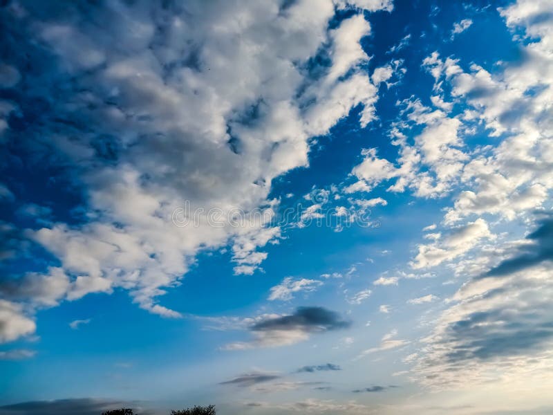 Sky Scape of Clouds. Cloudy Sky. Rainy Weather. Dramatic Clouds ...