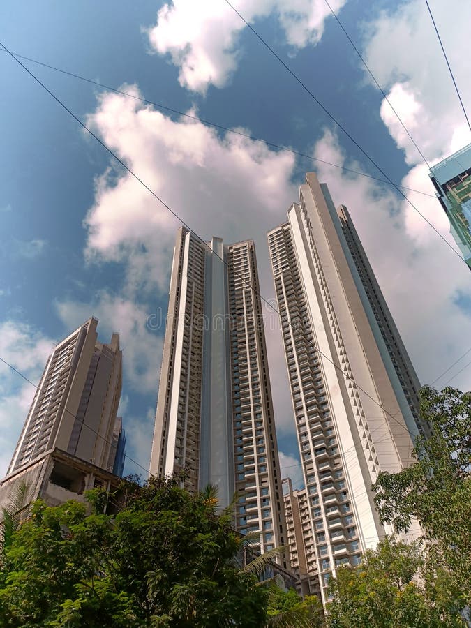 Sky scraper infrastructure stock photo. Image of scrape - 258235820