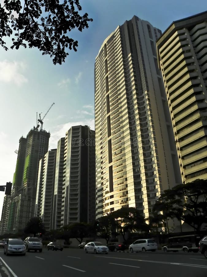 Sky Scrapers editorial photo. Image of traffic, high - 26294891