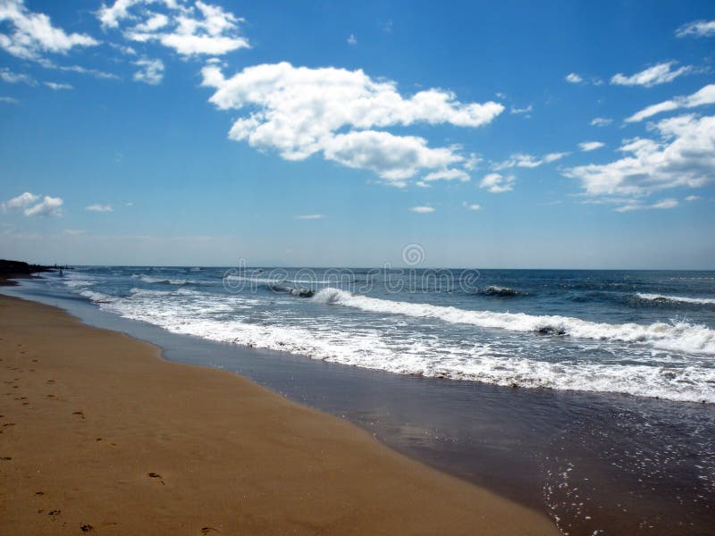 Sky and sea stock image. Image of blue, landscape, nature - 9735285