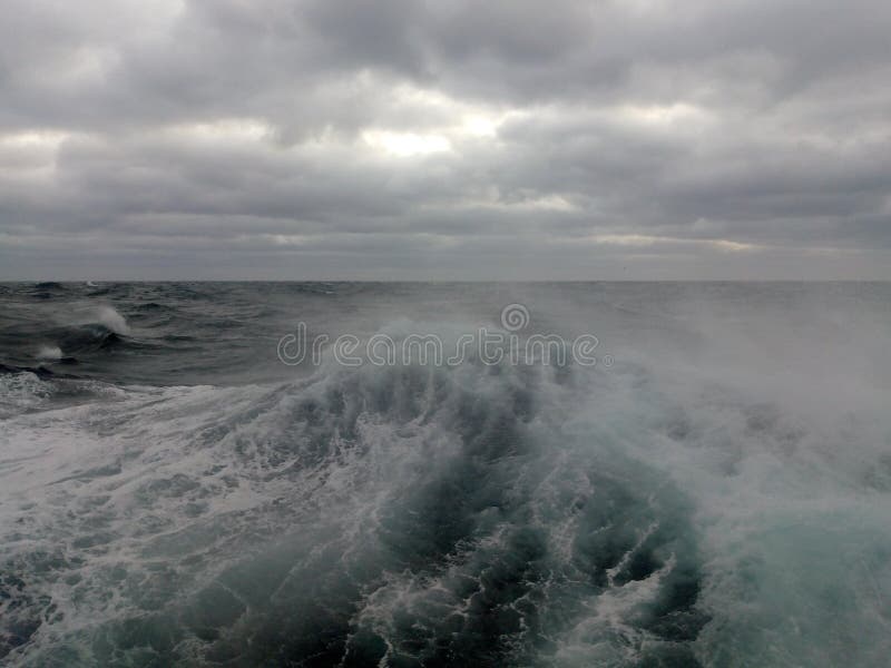 Sky Sea the Arctic North Wave Stock Photo - Image of wave, arctic ...