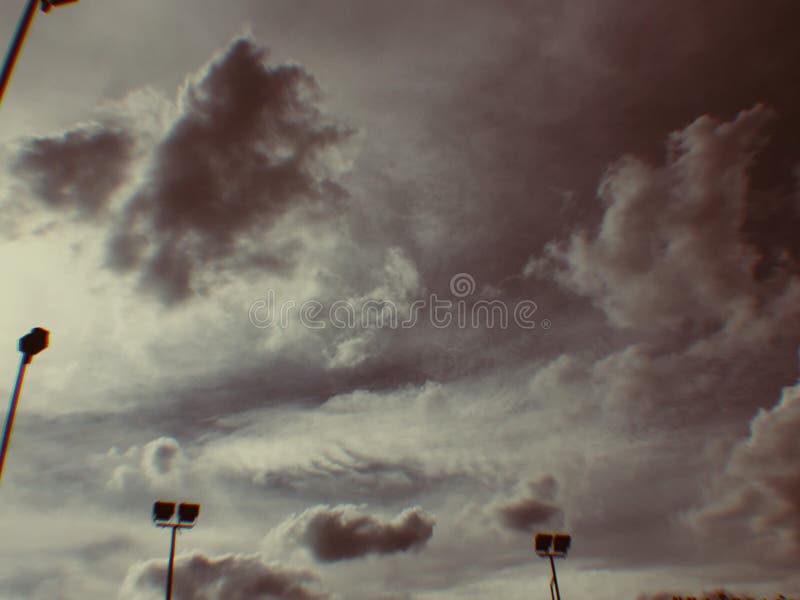 Sky Shadow Background Cloud Black Stock Photo - Image of background ...